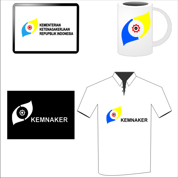 Logo kemnaker mata garuda | HelloMotion.com
